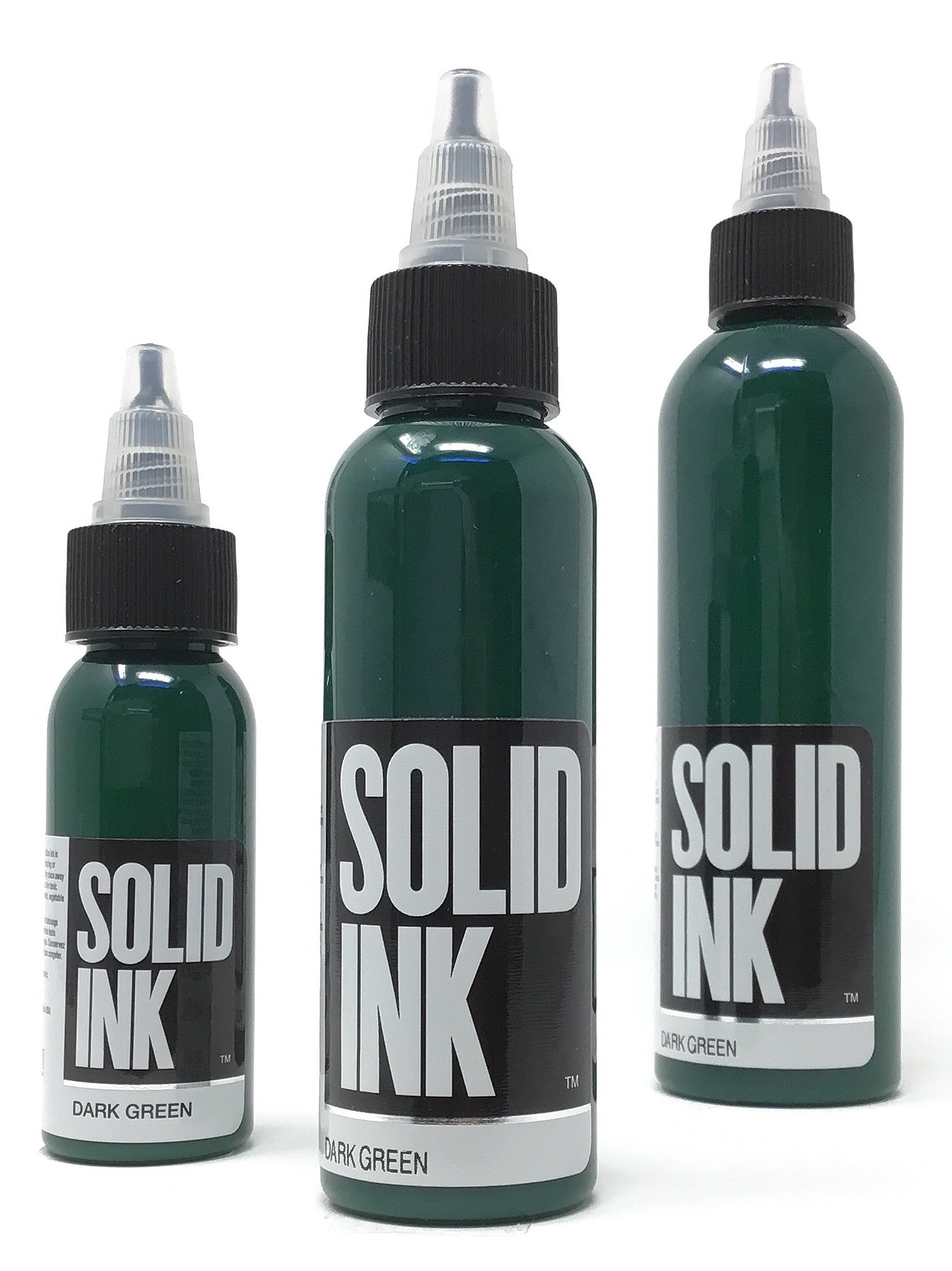 Solid Tattoo Ink Dark Green | Joker Tattoo Supply | Professional Tattoo ...